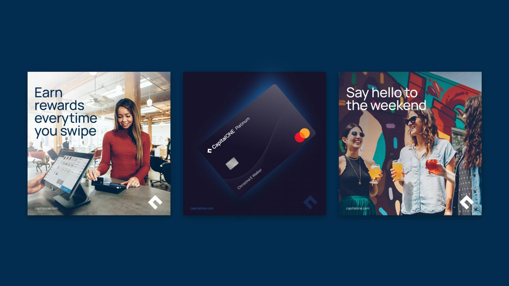 Capital One - Logo & Brand Identity - Indika J