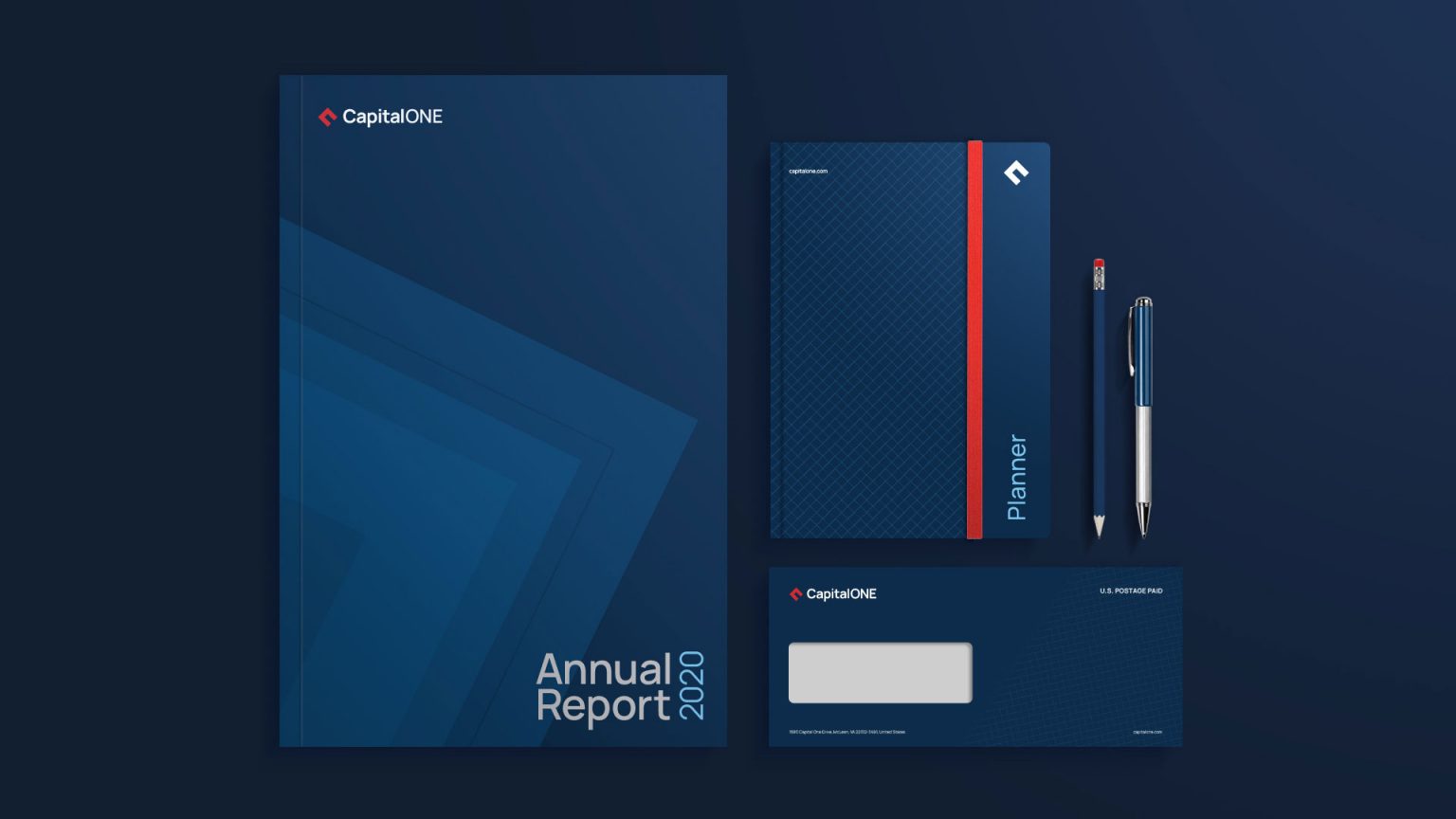 Capital One - Logo & Brand Identity - Indika J